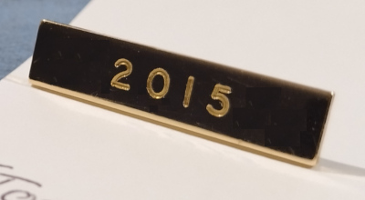 Breast Jewel Middle Date Bar - 2015 - Engraved [DATEBAR2015E] - £12.00 ...