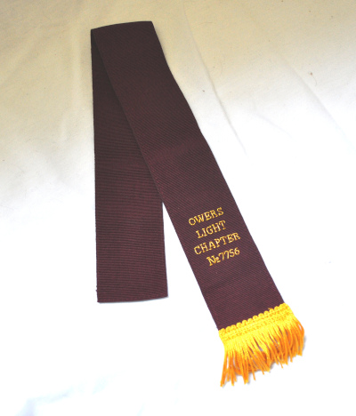 Royal Arch Chapter Furnishings and Regalia