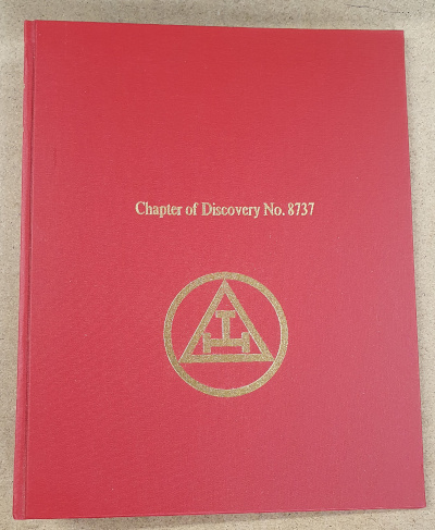 Royal Arch Minute Book [250pp Skeleton with Guards] [RAMINSKEL] - £85. ...