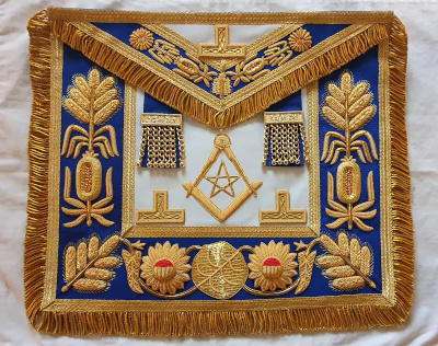 Grand Officers Full Dress Embroidered Apron - Deputy Grand Master ...