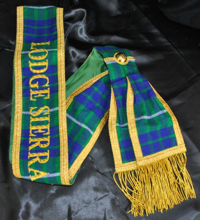 Craft Lodge Sash - Scottish [SCR010] - £29.00 : Southern Regalia ...