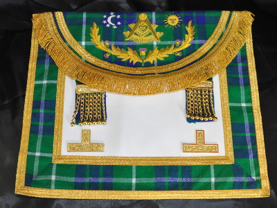 Craft Past Masters Apron - quad border - Scottish [SCR008] - £66.00 ...