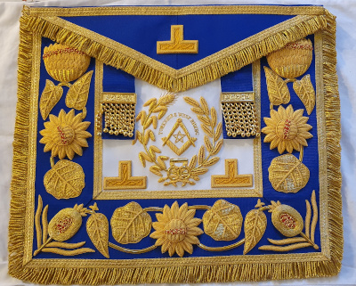 Craft Provincial / District Grand Master Full Dress Apron - Fully ...