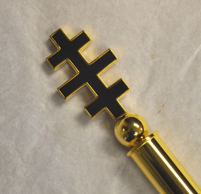 Knights Templar - Grand Master - Baton (Salem Cross) [KT027] - £187.00 ...