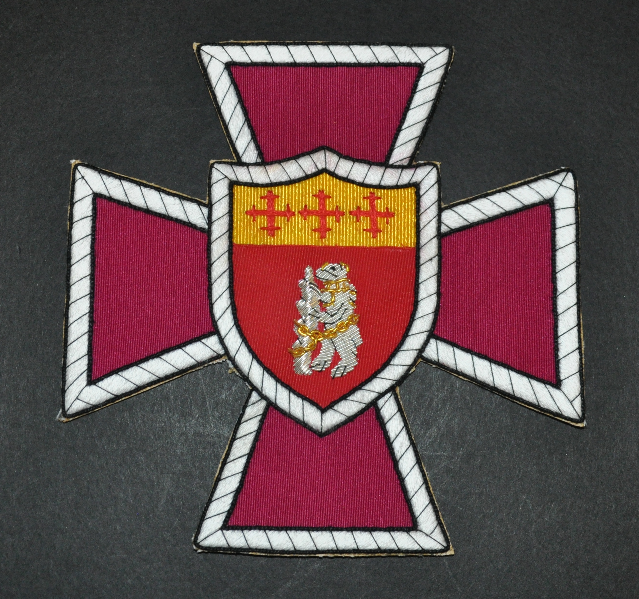 Knights Templar Prov / Great Priory Bodyguards Mantle Badge [KT058] - £ ...