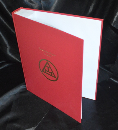 Royal Arch Minute Book [250pp Skeleton with Guards] [RAMINSKEL] - £85. ...