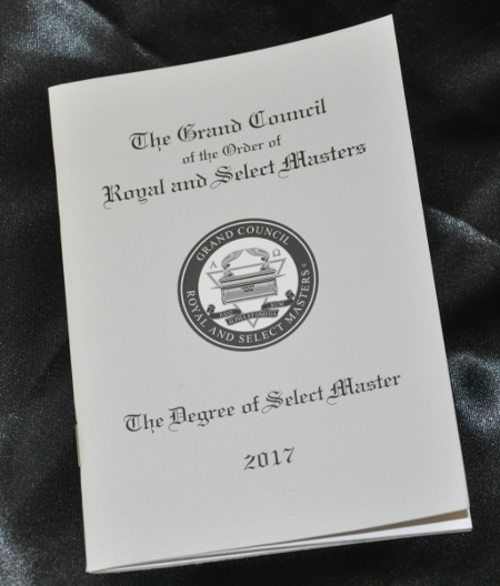 Royal & Select Masters : Southern Regalia, Masonic Regalia, Masonic ...