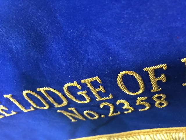 Table Cover with Lodge Name & Number [F000] - £110.00 : Southern ...